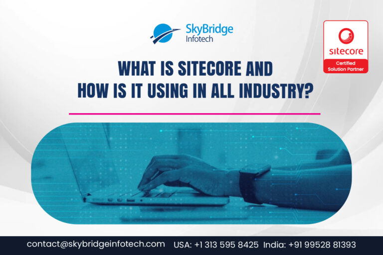 Who is Sitecore and how is it using in all industries - Skybridge